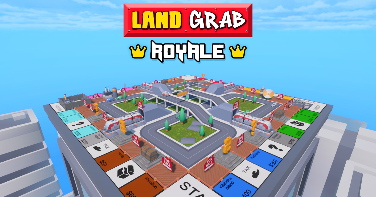 Landgrab Royale - Free Online Property Trading Board Game